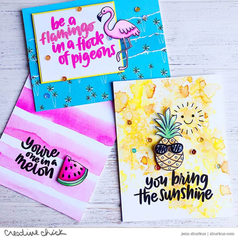 Cool Summer, Simon Says Stamp July Card Kit {creative chick}