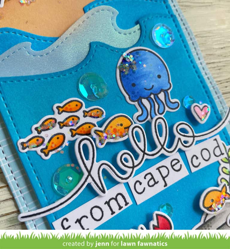 Hello From Cape Cod , Lawn Fawnatics {creative chick}