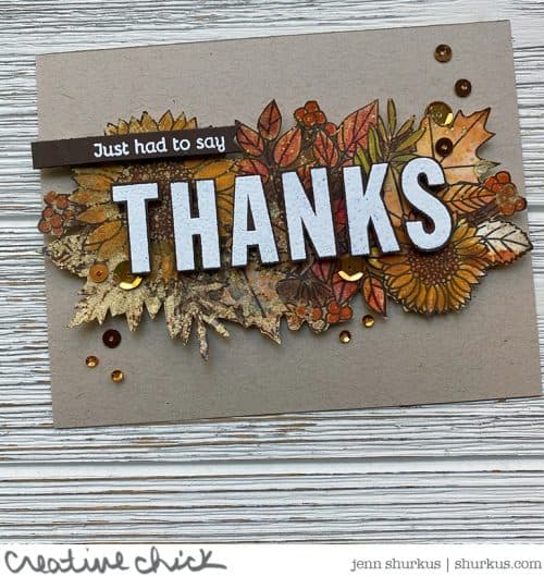 Thanks, Simon Says Stamp Card Kit {creative chick}