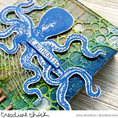 True Blue, Tim Holtz/ Ranger Ink Tutorial {creative chick}