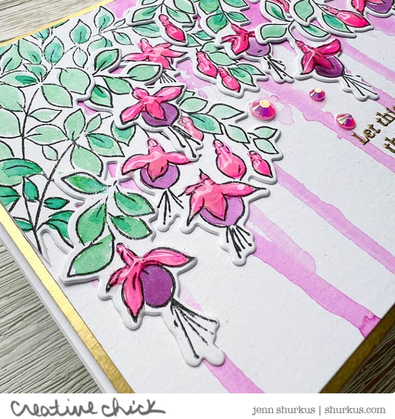 Loving Fuchsias, Pinkfresh Studio {creative chick}