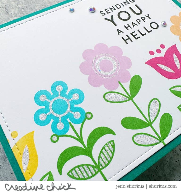 Happy Hello, Simon Says Stamp Card Kit {creative chick}