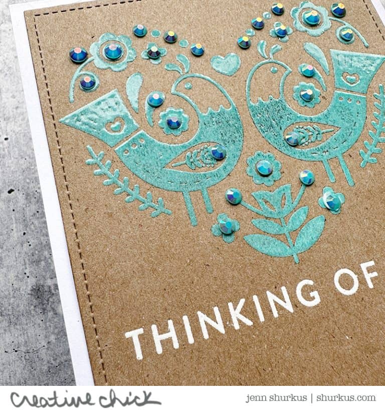 Happy Hello, Simon Says Stamp Card Kit {creative chick}