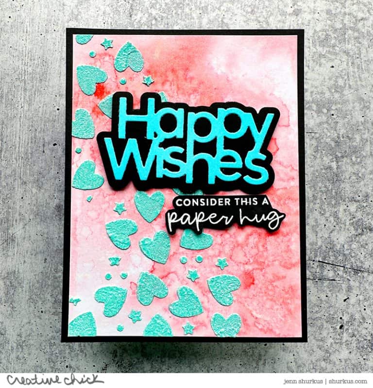 Happy Hello, Simon Says Stamp Card Kit {creative chick}