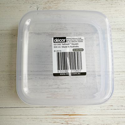 Glitter Storage Container - {creative chick}