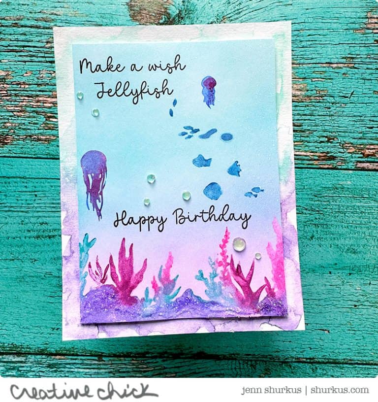Underwater Adventures, Trinity Stamps {creative chick}
