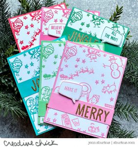 Tim Holtz/Stampers Anonymous: Christmas Cartoons {creative chick}