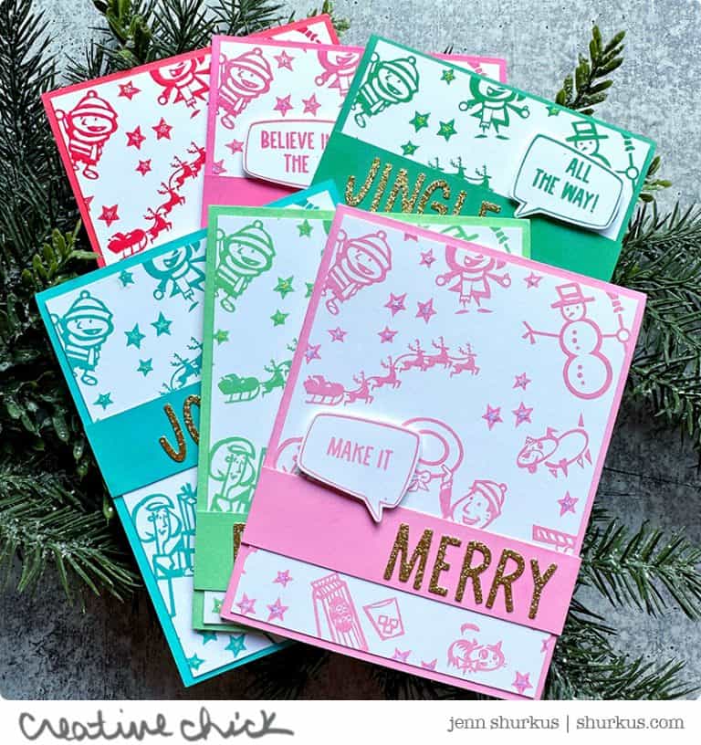 Tim Holtz/Stampers Anonymous: Christmas Cartoons {creative chick}