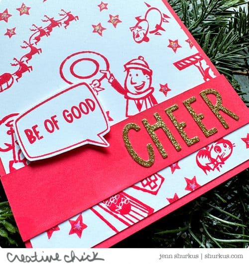 Tim Holtz/Stampers Anonymous: Christmas Cartoons {creative chick}
