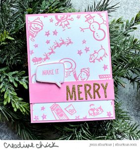 Tim Holtz/Stampers Anonymous: Christmas Cartoons {creative chick}