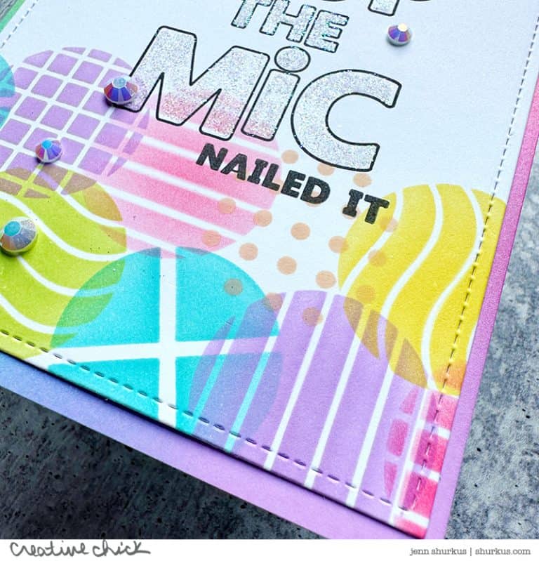 STAMPtember: Drop the Mic {creative chick}