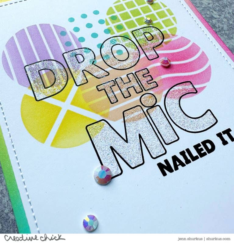 STAMPtember: Drop the Mic {creative chick}