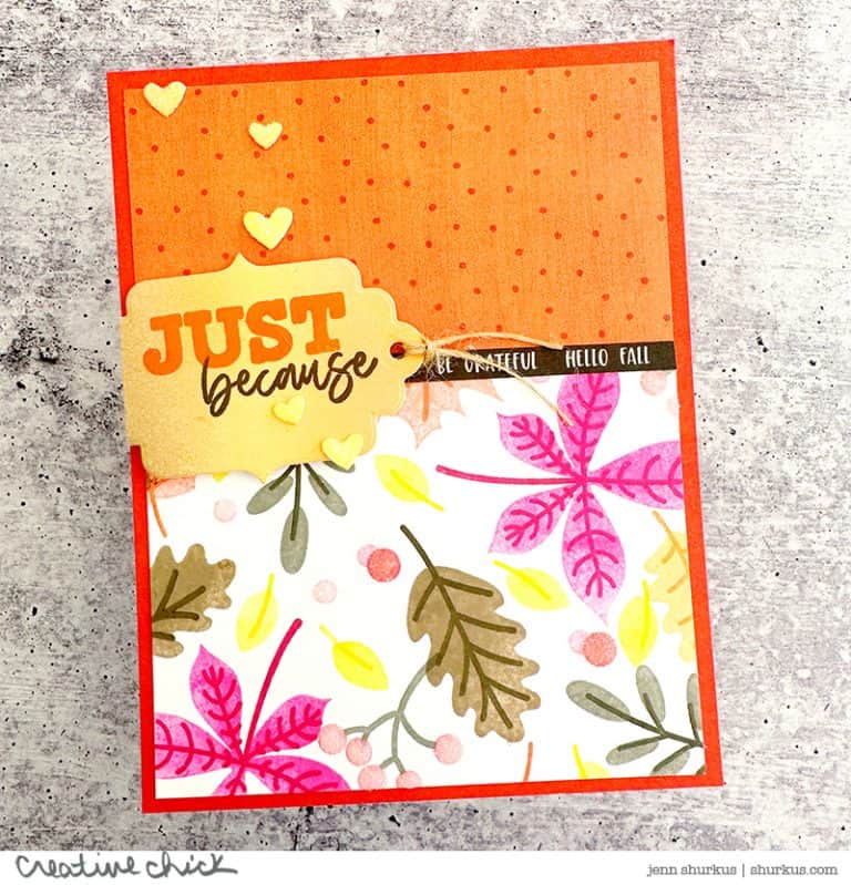 Cozy Autumn Hugs, Simon Says Stamp Card Kit {creative chick}