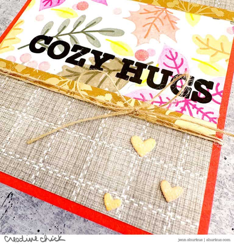 Cozy Autumn Hugs, Simon Says Stamp Card Kit {creative chick}