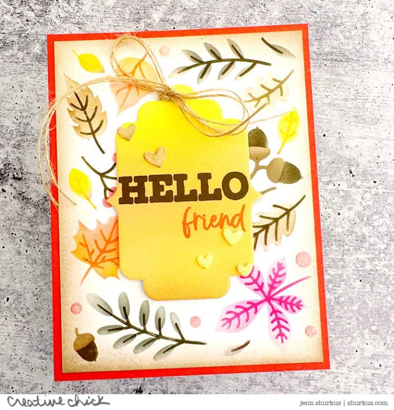 Cozy Autumn Hugs, Simon Says Stamp Card Kit {creative chick}