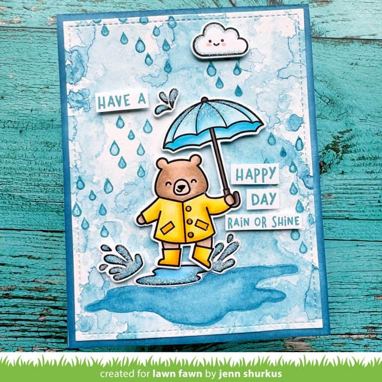 Rain or Shine, Lawn Fawn {creative chick}