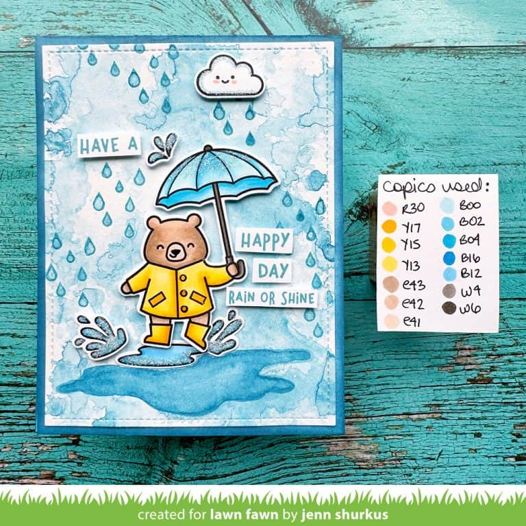 Rain or Shine, Lawn Fawn {creative chick}