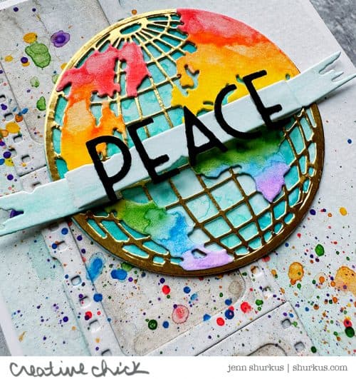 Tim Holtz/Sizzix: Peace {creative chick}