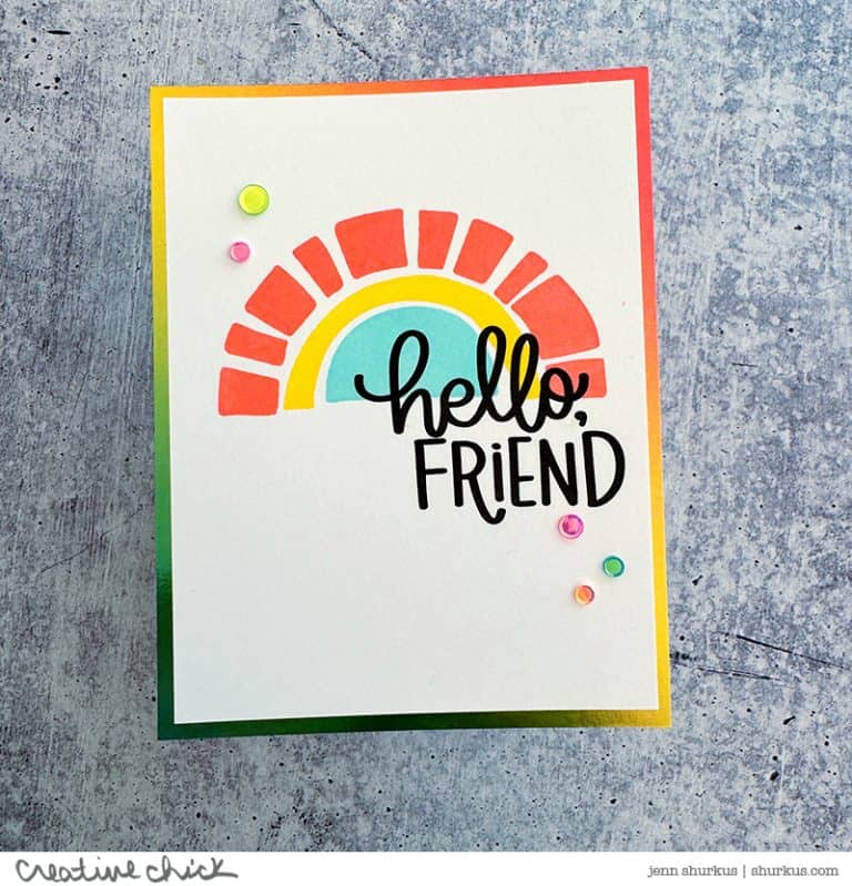 Sunny Smiles, Simon Says Stamp Card Kit {creative chick}
