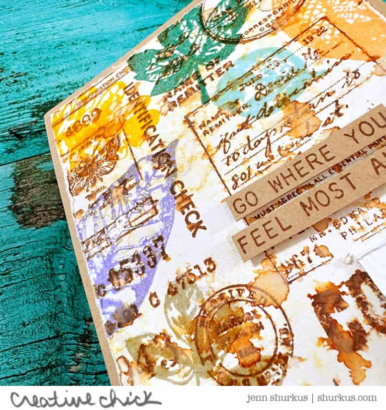 Tim Holtz Distress: New Embossing Glaze Colors {creative chick}