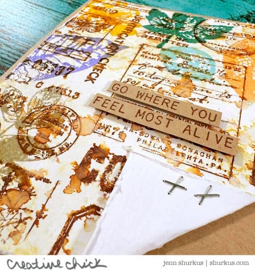 Tim Holtz Distress: New Embossing Glaze Colors {creative chick}