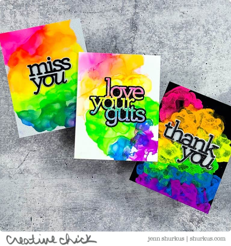 New Tim Holtz/ Ranger Ink: Neon Alcohol Inks {creative chick}